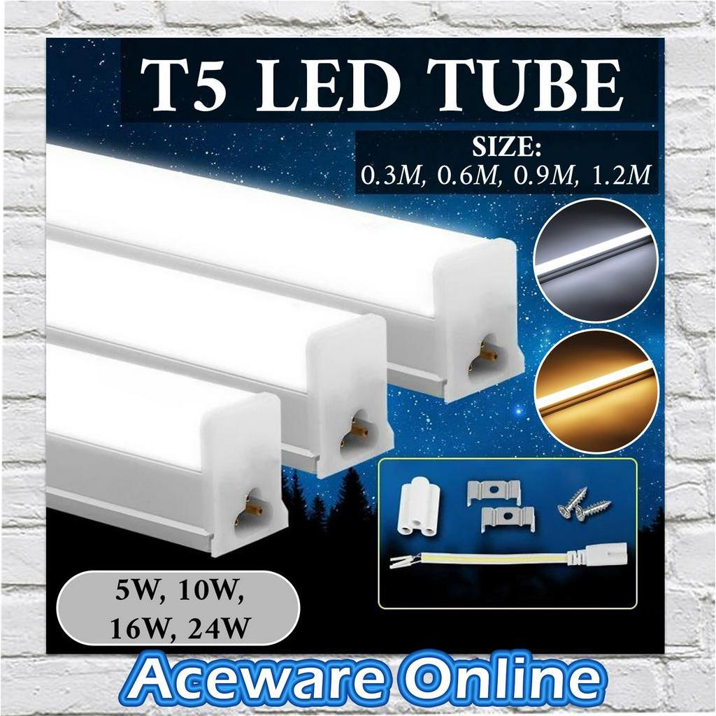 High Grade LED T5 Tube Light Drop Curve Light Ceiling Light Lampu Plaster Siling Mentol T5 ...