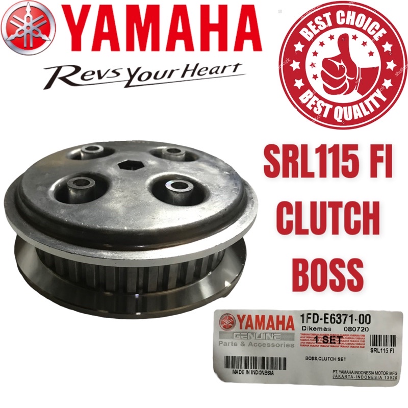 YAMAHA SRL115 FI SRL115FI PRESSURE PLATE LAGENDA 115 FUEL INJECTION ...