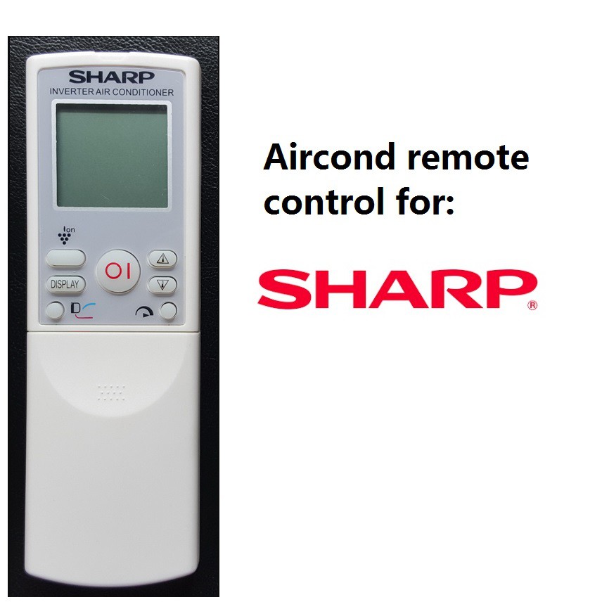Sharp AirCond Remote Control CRMC-A669JBEZ A654JBEZ A634JBEZ A768JBEZ ...
