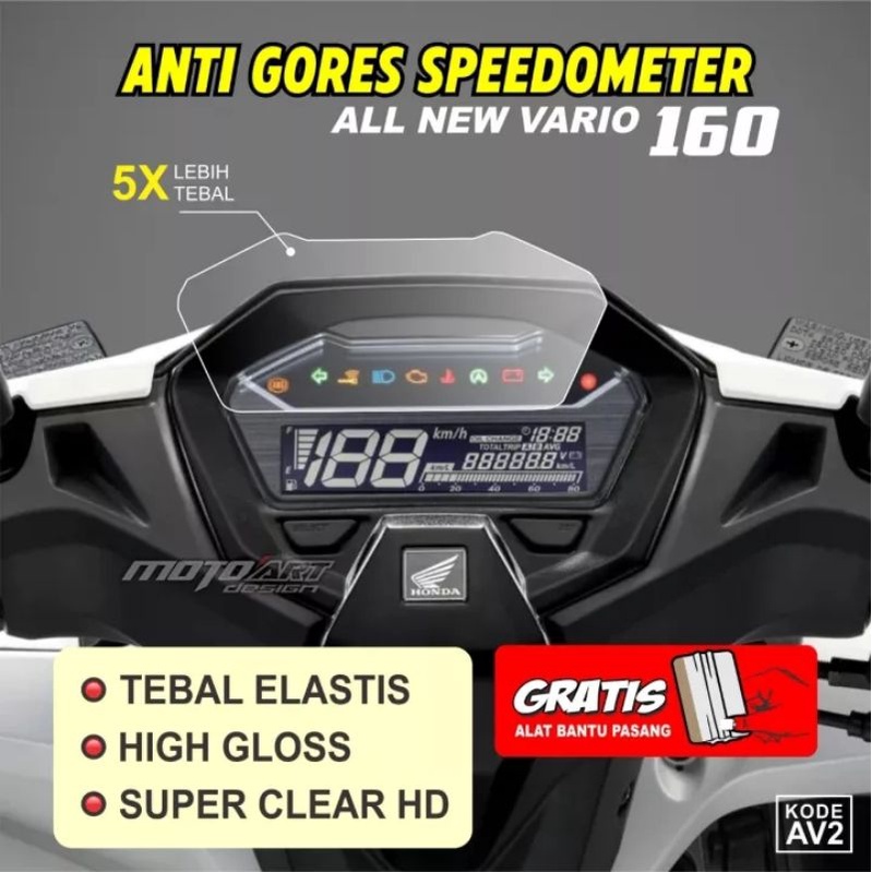 Honda Vario 160 anti-scratch speedo meter, thick material | Shopee Malaysia