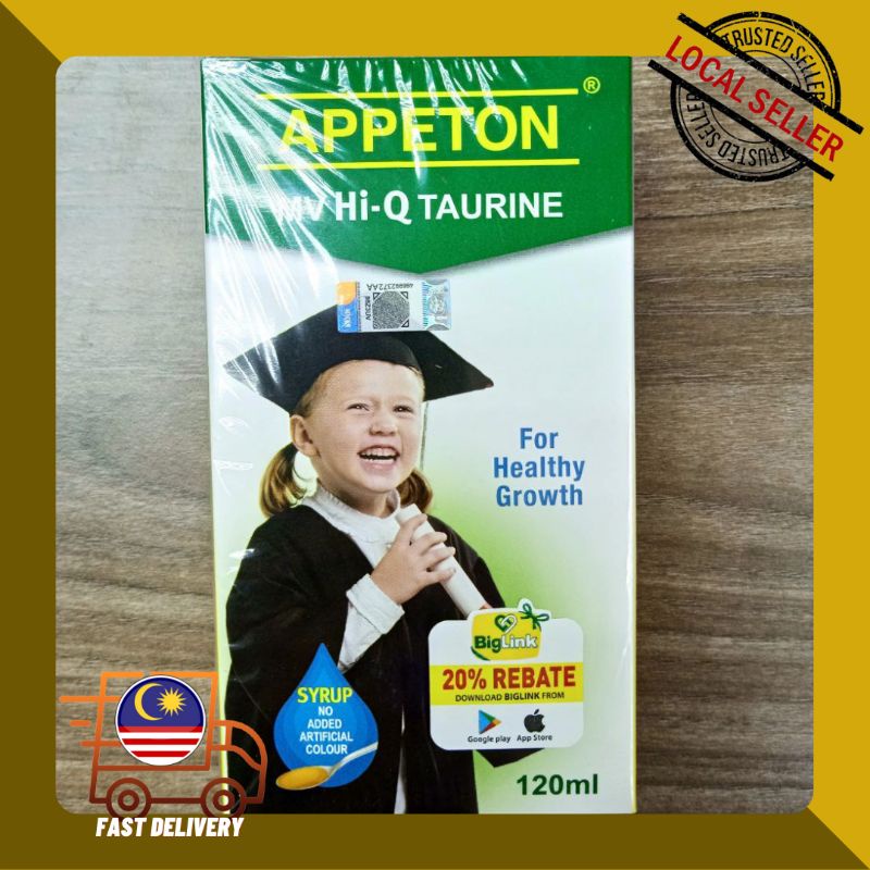 Appeton Multivitamin Hi-Q Taurine Syrup 120ml | Shopee Malaysia