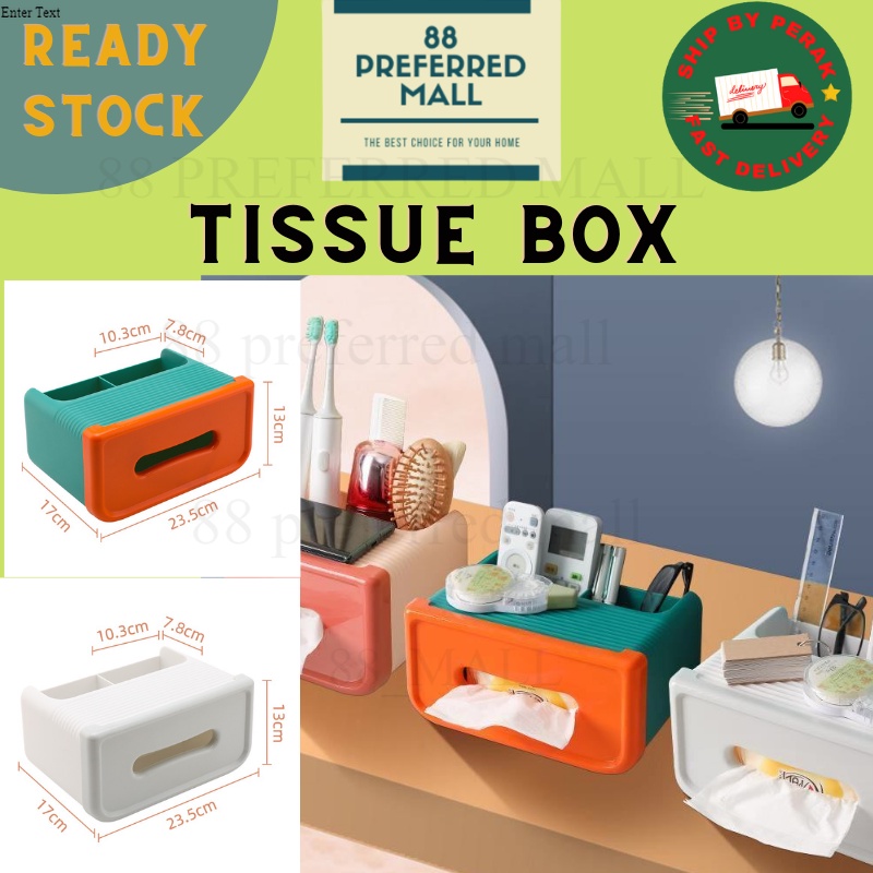 Tissue Box Cute Bathroom Paper Extraction Box Home Living Room Tissue ...