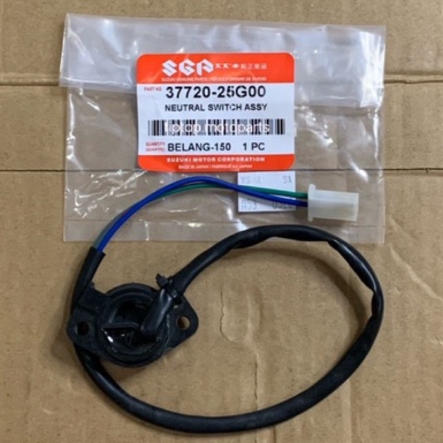 SUZUKI BELANG BELANG 150 NEUTRAL SWITCH ASSY FREE GEAR SWITCH THAI ...