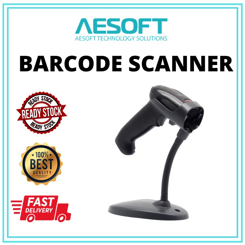 VT-1D WIRED BARCODE SCANNER for POS System | Shopee Malaysia