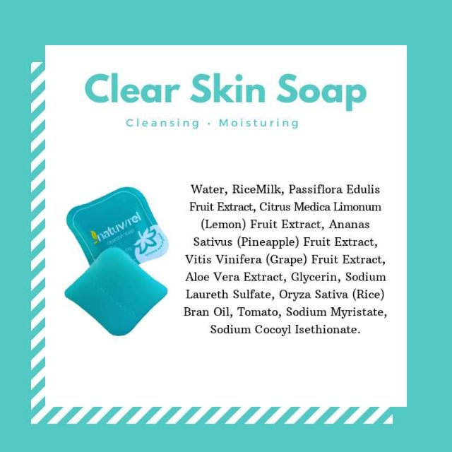 🔥HILANG PARUT JERAGAT 🔥NATUWREL CLEARSKIN SOAP | Shopee Malaysia