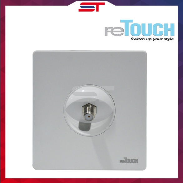 Retouch Ultra Rimless Switch Socket WHITE / 20A DOUBLE POLE / 13A ...