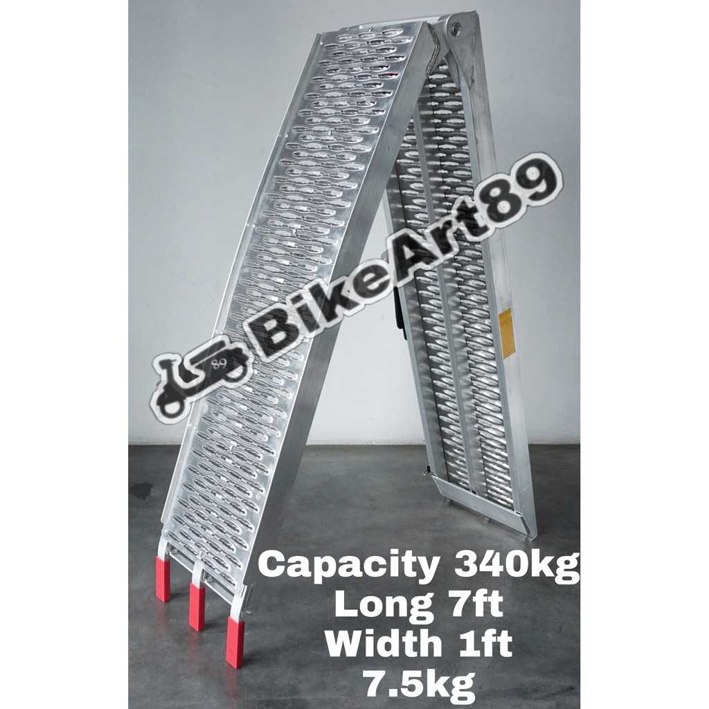 Folding Ladder Bike Ramp Anti-Slip Motorcycle ProformanceTangga Motor ...
