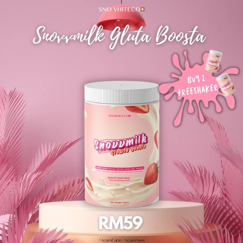 🔥[ Ready stock ]🔥SNOVVMILK GLOWTA BOOSTA | Shopee Malaysia