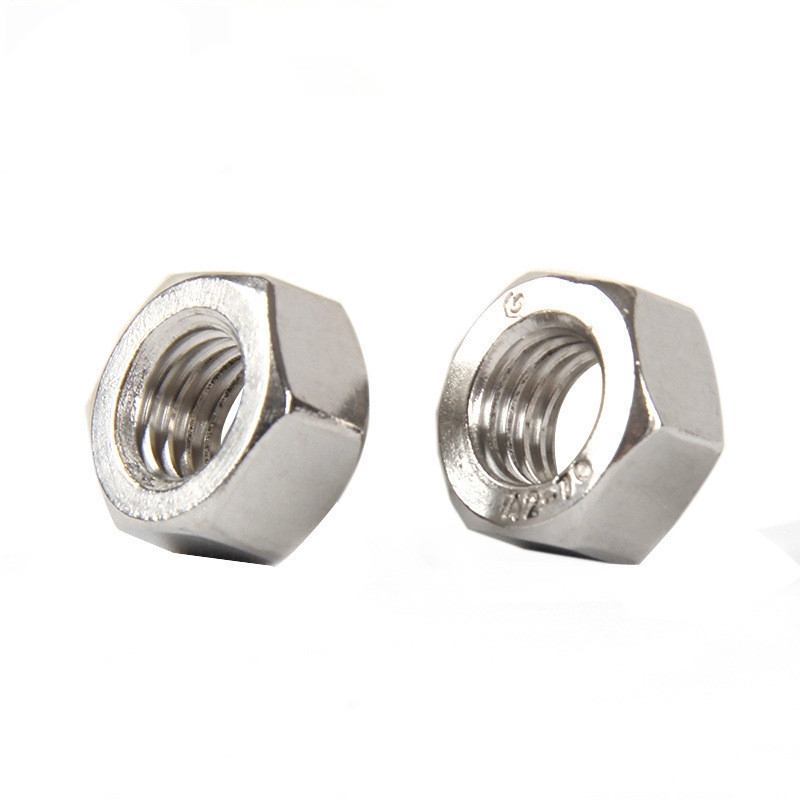 DIN934 M3 M4 M5 M6 M8 M10 M12 - M18 304 Stainless Steel Metric Threaded ...