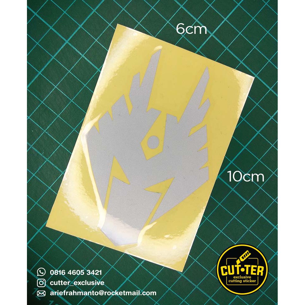 Cutting sticker KAMEN RIDER ROKI logo | Shopee Malaysia