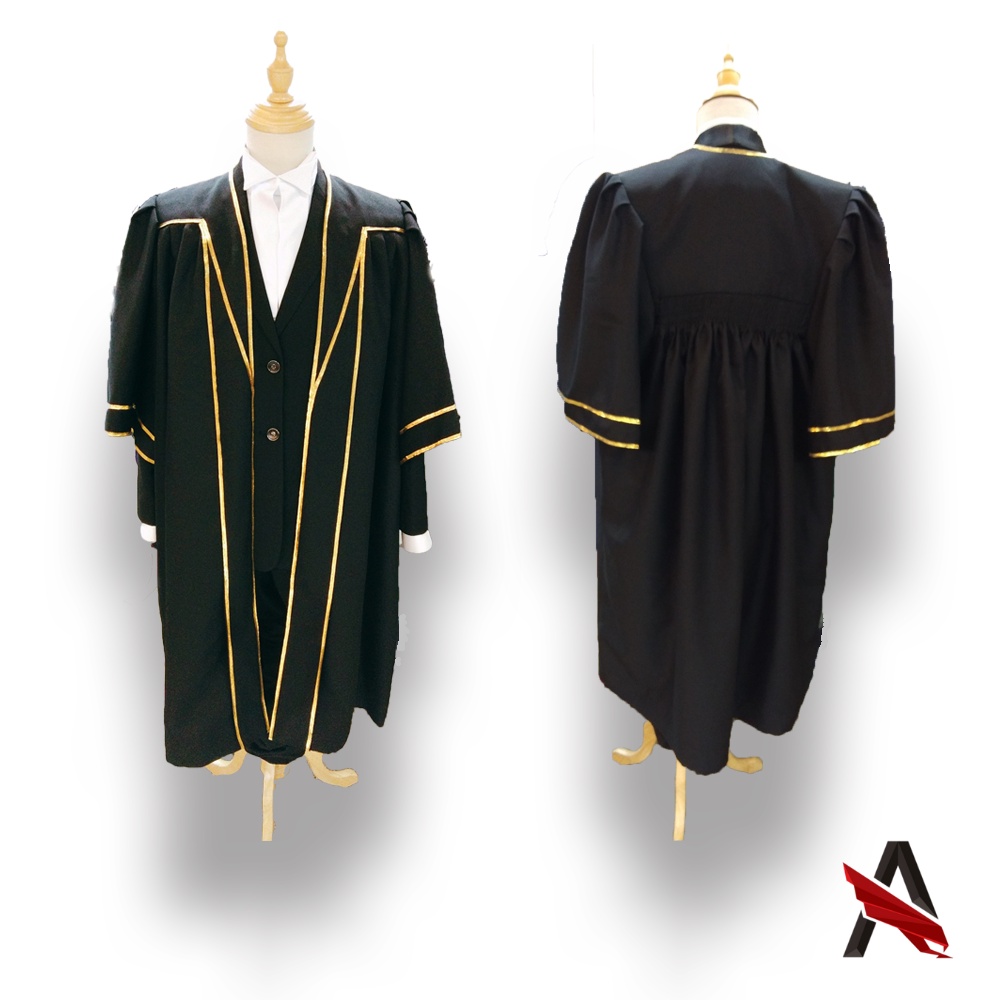 【Ready Stock】Syariah Lawyer Robe | Lawyer Gown | Barrister Gown | Court ...