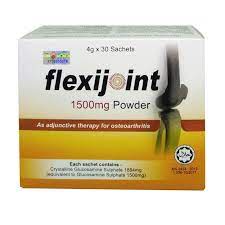 FlexiJoint 1500mg Powder 4g x 30 sachet e:2027 flexijoint glucosamine ...