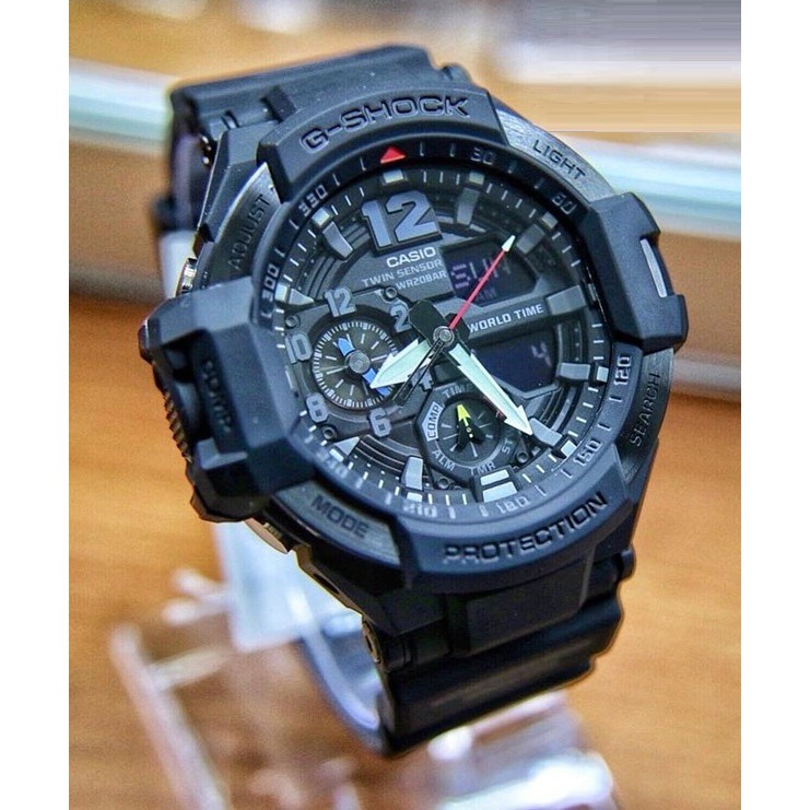 Watch - Casio G SHOCK GRAVITY GA1100-1A1 - ORIGINAL | Shopee Malaysia