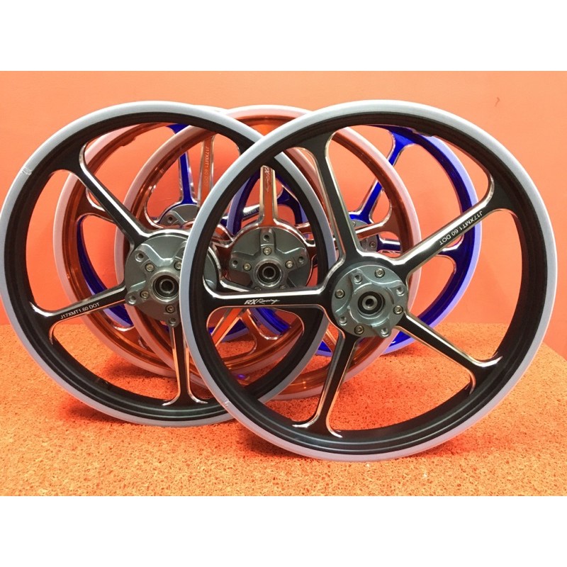 Y15ZR FG505 CNC FORGED OPEN HUB SPORT RIMS RX RACING 160/160 PNP ...