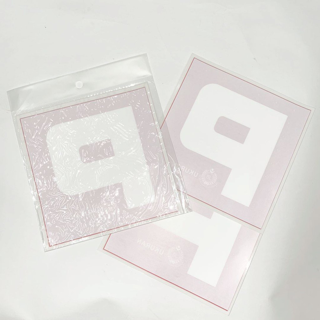 P Car Sticker (2pcs) | Shopee Malaysia