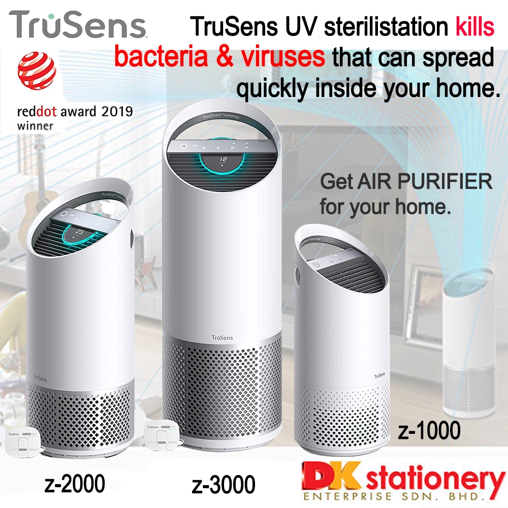 Trusens Air Purifier Z-1000 / Z-2000 / Z-3000 & Replacement Filter ...