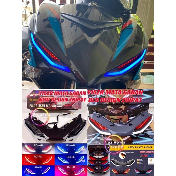 [PNP] YAMAHA Y15ZR V1-V2 LED PILOT POSITION SIGNAL LIGHT MATA GABAN Y15 LAMPU DEPAN HEAD LAMP ...