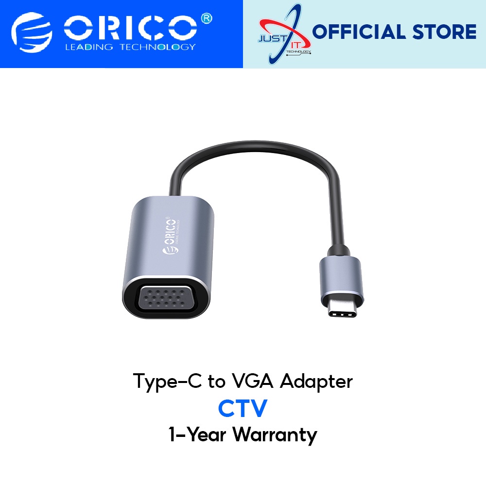 Orico CTV Type C To VGA Adapter 1080P | Shopee Malaysia