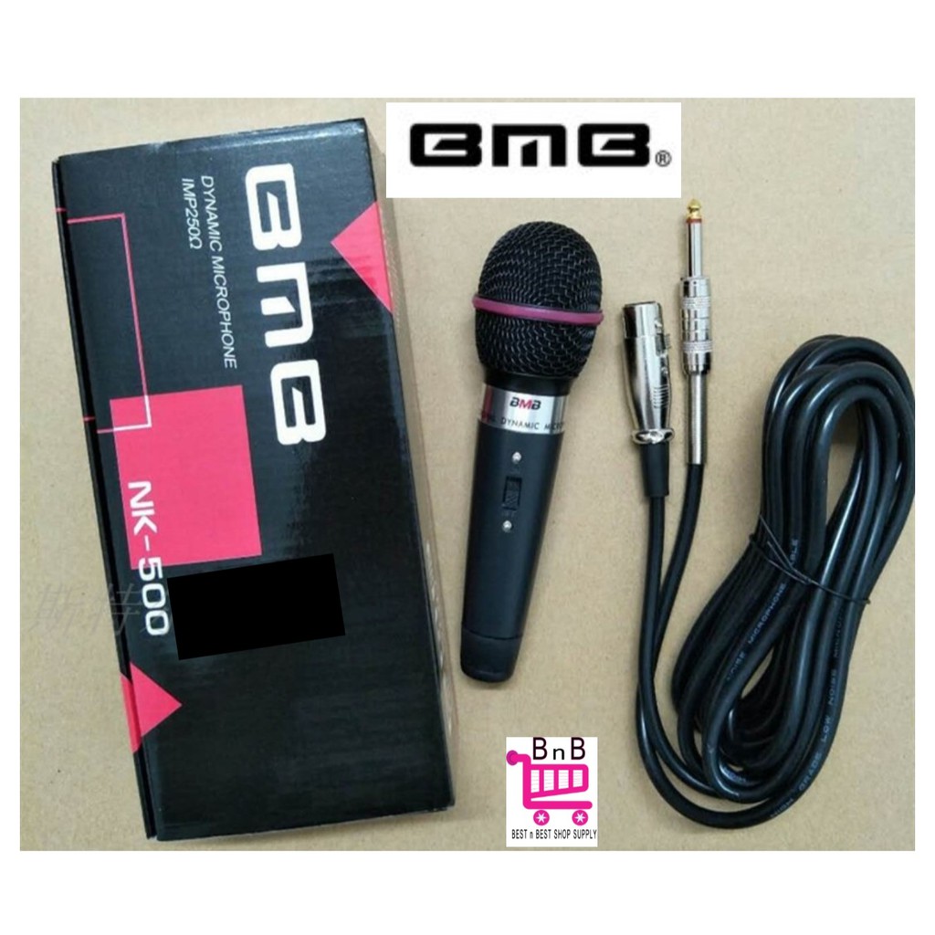 Bmb Mic Microphone NK-500 & NK-533 | Shopee Malaysia
