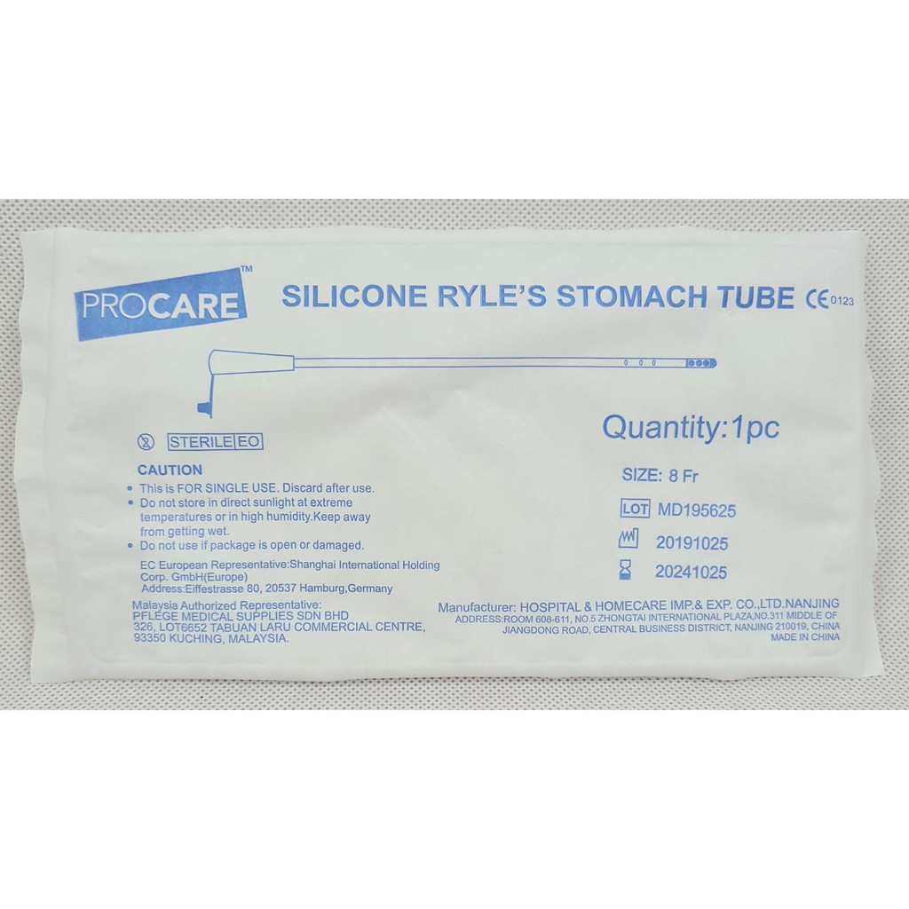 Silicone Ryle's Stomach / feeding Tube/ Nasogastric Tubes | Shopee Malaysia