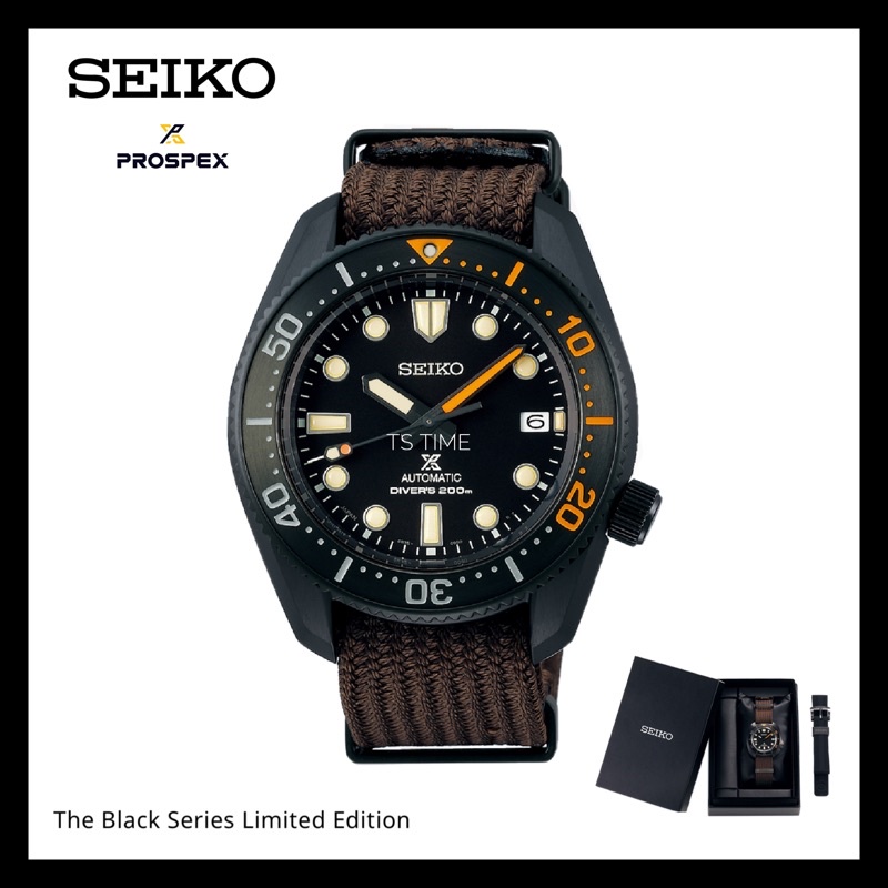 SEIKO PROSPEX The Black Series Limited Editions SPB253J1 SPB255J1 ...