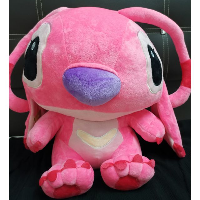 Super Hot Sale! 45CM Big Pink Stitch Soft Toy 粉红史迪奇公仔娃娃 | Shopee Malaysia