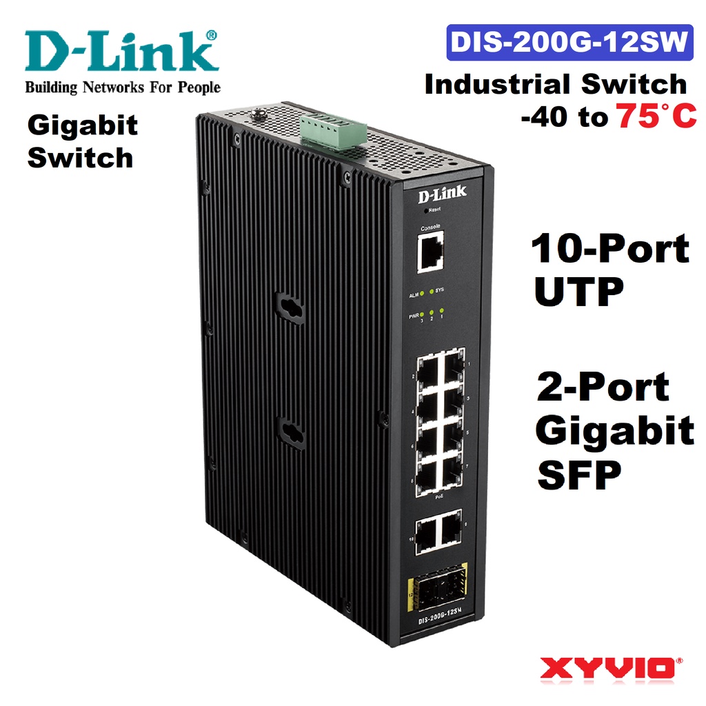 D-LINK DIS-200G-12PS / DIS-200G-12PSW / DIS-200G-12S / DIS-200G-12SW 12 ...