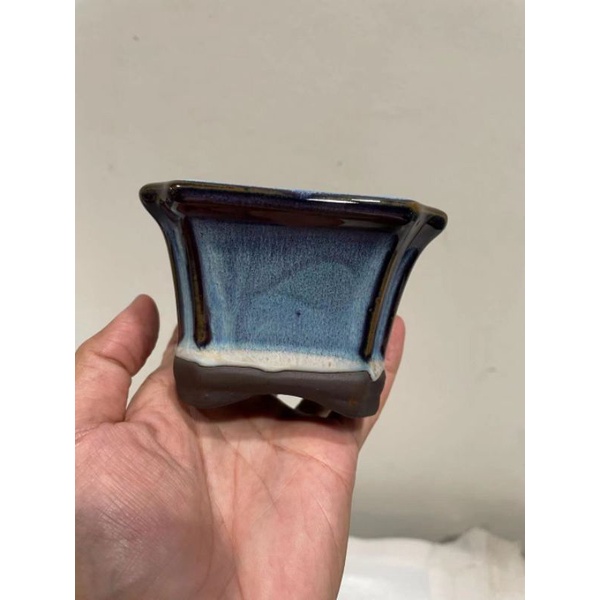 Mini Ceramic Bonsai Pot ( 10cm diameter x 7cm height ) | Shopee Malaysia