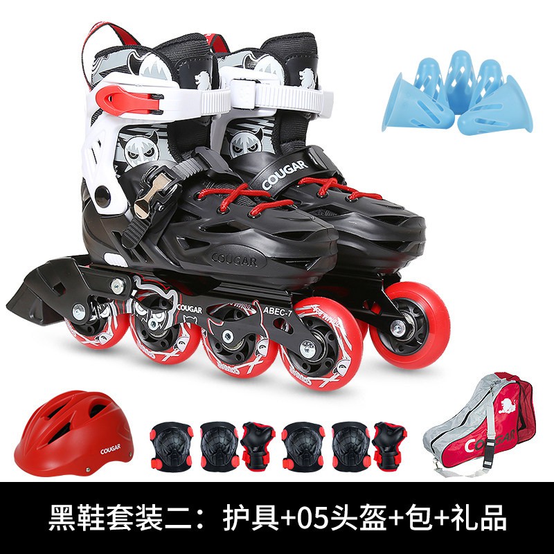 Kasut Roda Kanak-Kanak Set Penuh Kasut Roda Kasut Rata Profesional ...