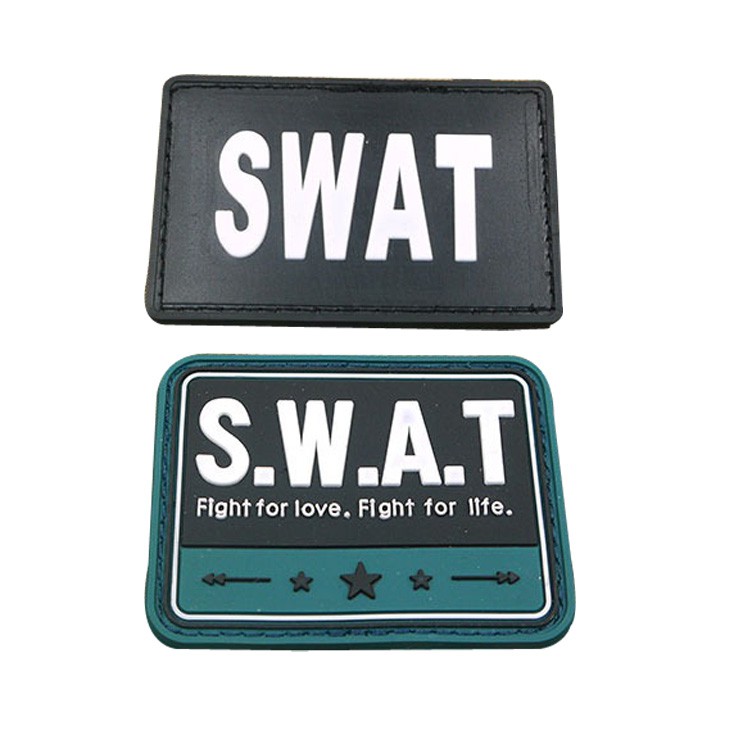 Airsoft SWAT S.W.A.T FIGHT FOR LOVE FIGHT FOR LIFE 3D TACTICAL ARMY PVC ...