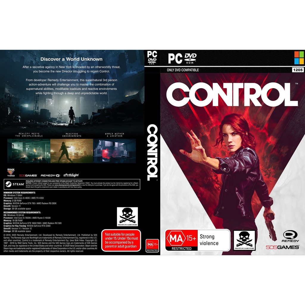 (PC) Control (The Foundation DLC Added) | Shopee Malaysia