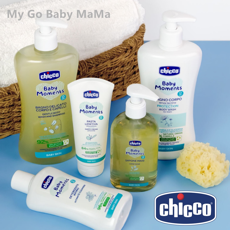 Chicco Baby Moments Skin Care Gentle Body Wash ,Bath Shampoo, Lotion ...