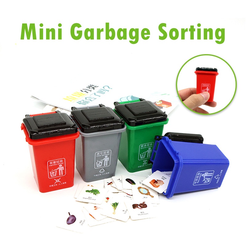 [Limited Time Discount]Mini Garbage Sorting Toy Rubbish Classification ...