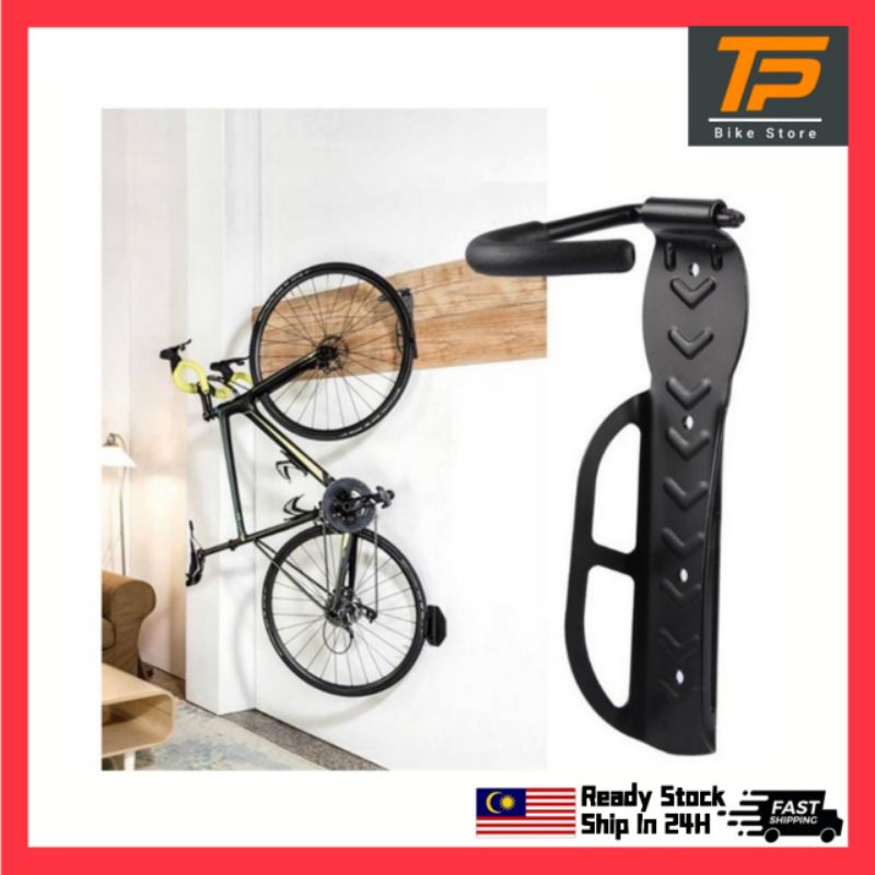 Bicycle wall hanger Wall Mounted Bike Hanger Storage Rack | Shopee Malaysia