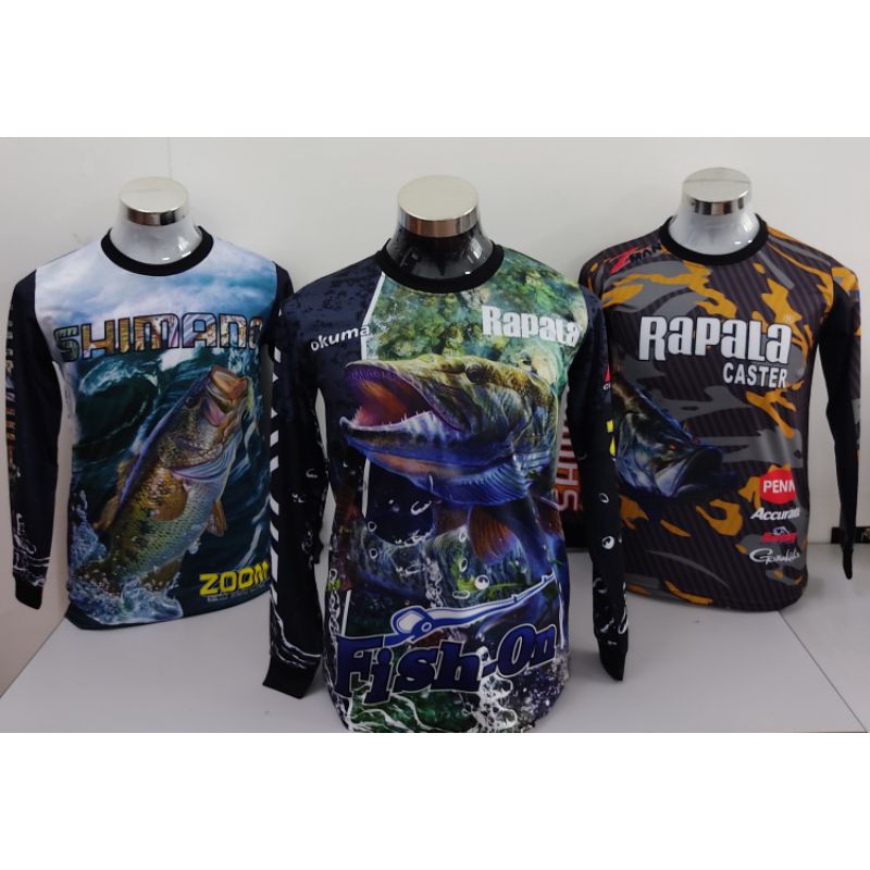 Baju pancing full sublimation New season | Shopee Malaysia