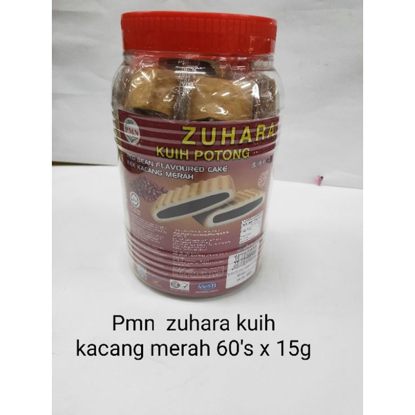 Pmn Zuhara kuih kacang merah/kuih potong/ 60's x 15g | Shopee Malaysia