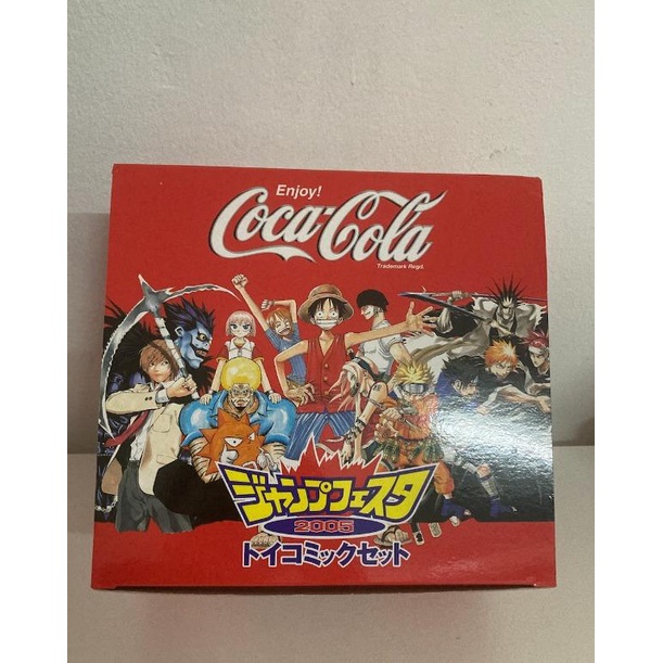 FAST SALE Coca Cola Anime Shonen Jump 2005 Toy Comic Figure Set ...