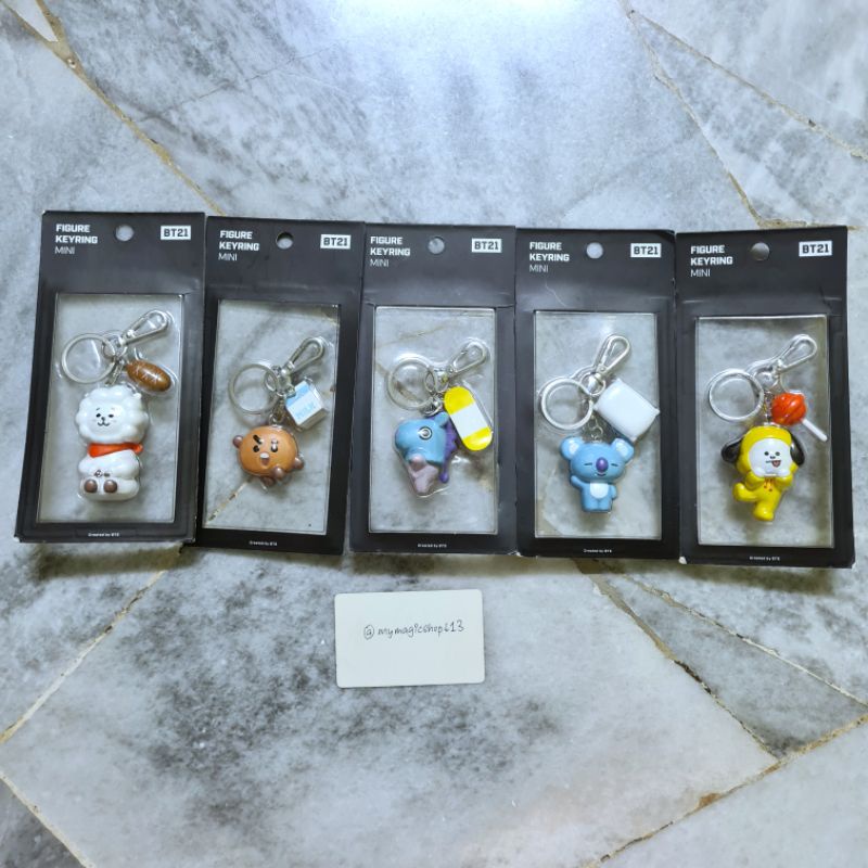 BT21 LINE FRIENDS OFFICIAL MD - MINI FIGURE KEYRING | Shopee Malaysia