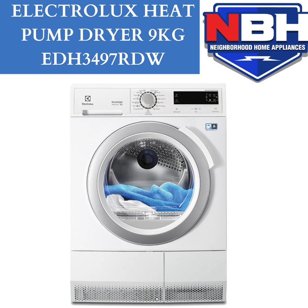 (EDH3497RDW) ELECTROLUX HEATPUMP DRYER 9KG | Shopee Malaysia