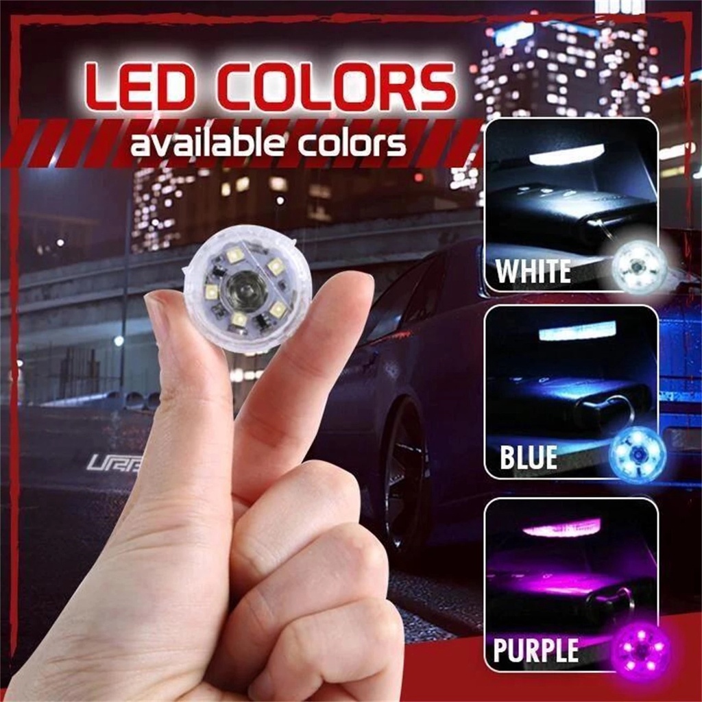 One Button Portable Self-adhesive Home Car Led Touch-sensor Outdoor ...