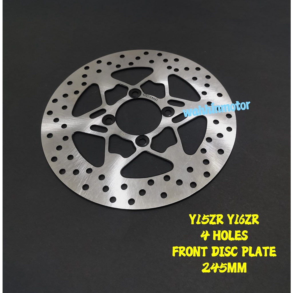 [ ENKEI ] YAMAHA Y15 Y15ZR V1 V2 Y16ZR 4 HOLE FRONT DISC PLATE PNP ...