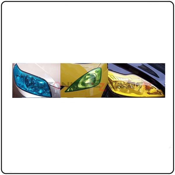 Car Headlamp Sticker 10" x 16" (BLUE) | Shopee Malaysia