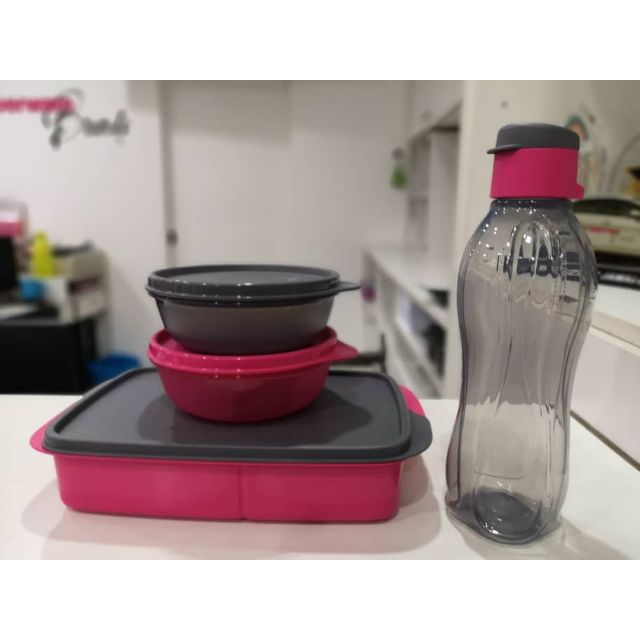 Munch & lunch set (Tupperware brand) | Shopee Malaysia