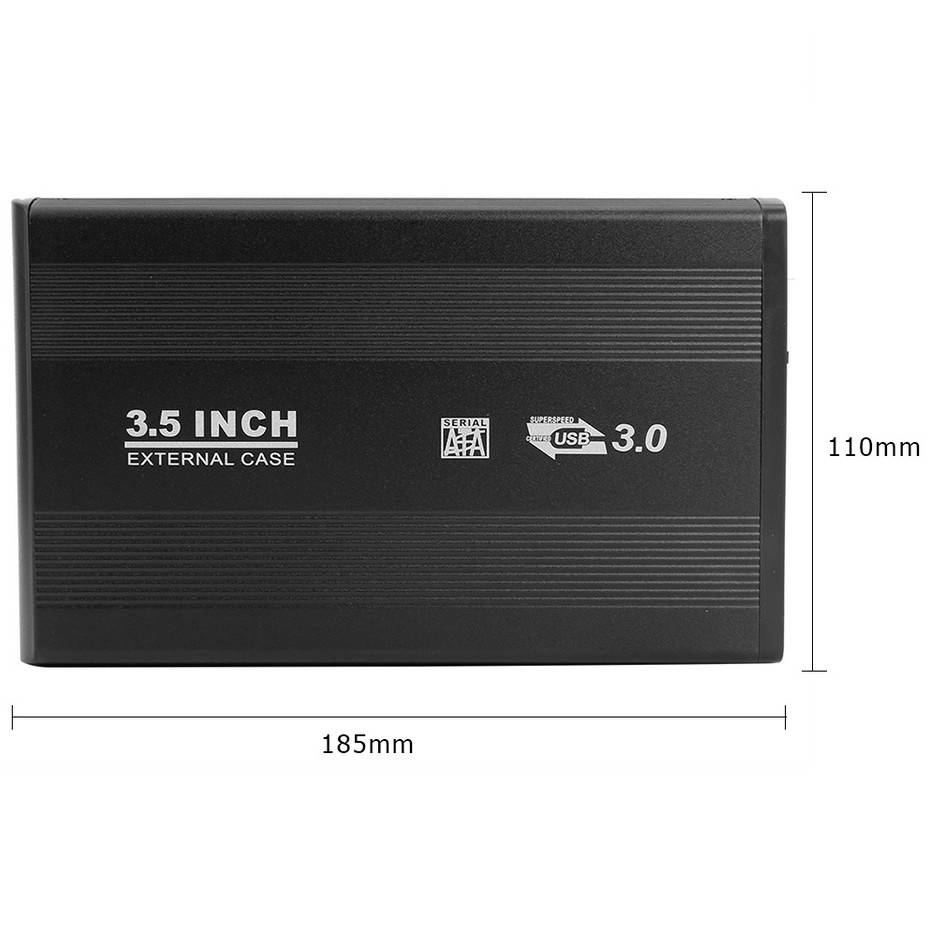 USB 3.0 Hard Disk Casing 2.5 3.5 inch External Hard Drive Case Transparent HDD SSD Clear Slim ...