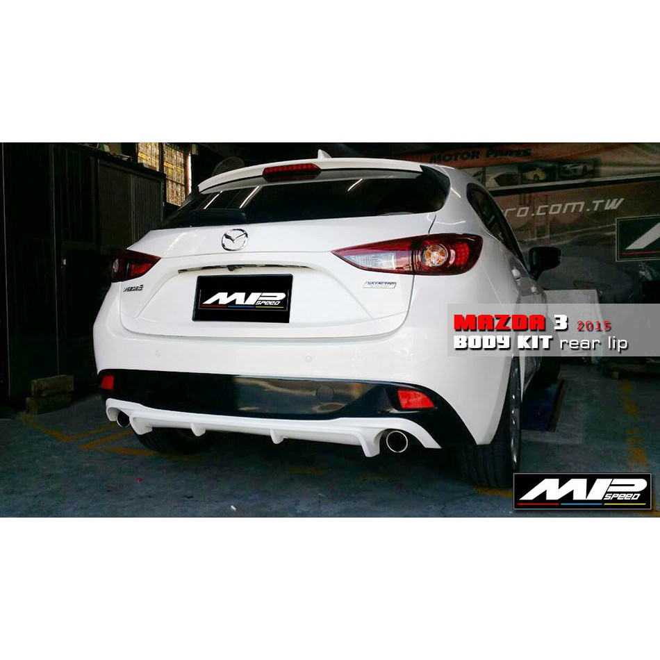 Mazda 3 2014 2015 2016 2017 2018 hatchback 5 Doors rear bumper bottom ...