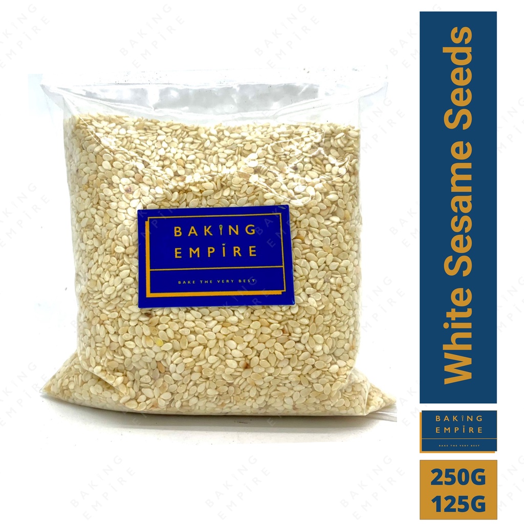 RAW White Sesame Seeds / Bijan Putih 125g / 250g | Shopee Malaysia