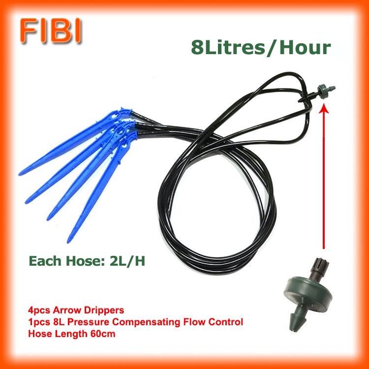 (PCJ 8L) 4 way Arrow Dripper Set [Irrigation / Fertigasi System ...