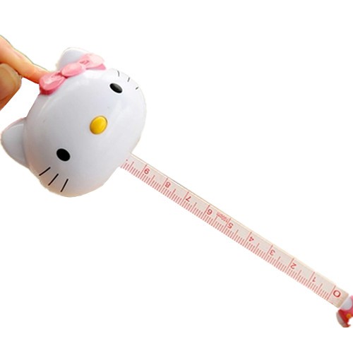 Hello kitty Telescopic Retractable Tape Measure Portable Soft Ruler ...