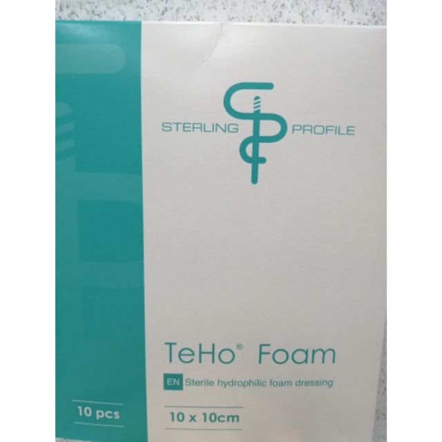 (BOX) EXP01/26 Teho Foam Wound Dressing 10CMX10CM 10s/box | Shopee Malaysia