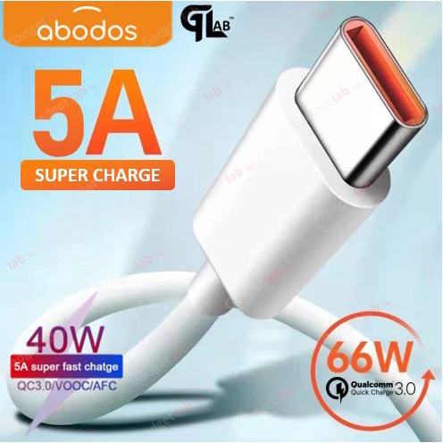 【FAST CHARGE】6A Super Quick Charge Cable Type C Ip Android Micro 5A ...